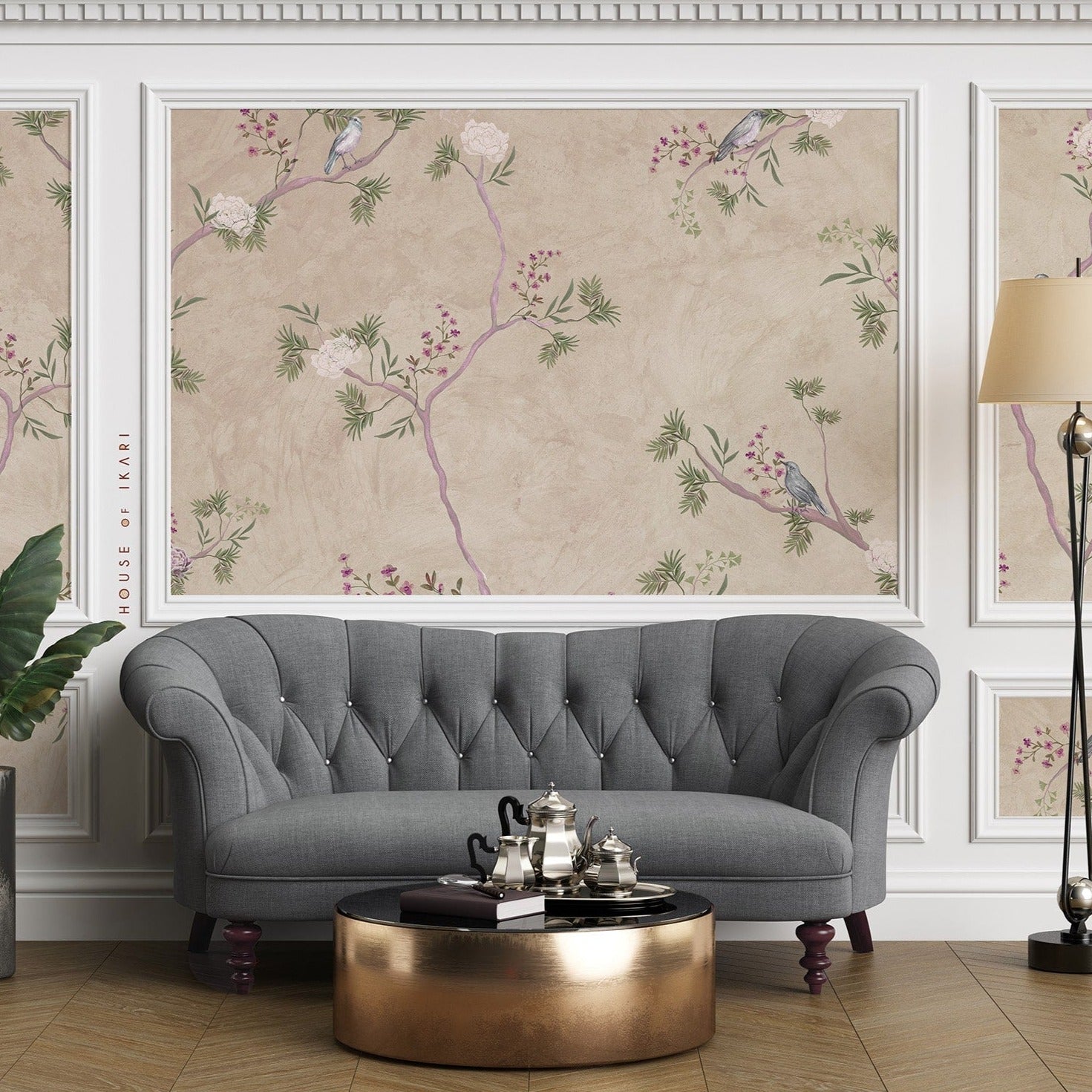 Shangrilla Floral Wallpaper – House Of Ikari